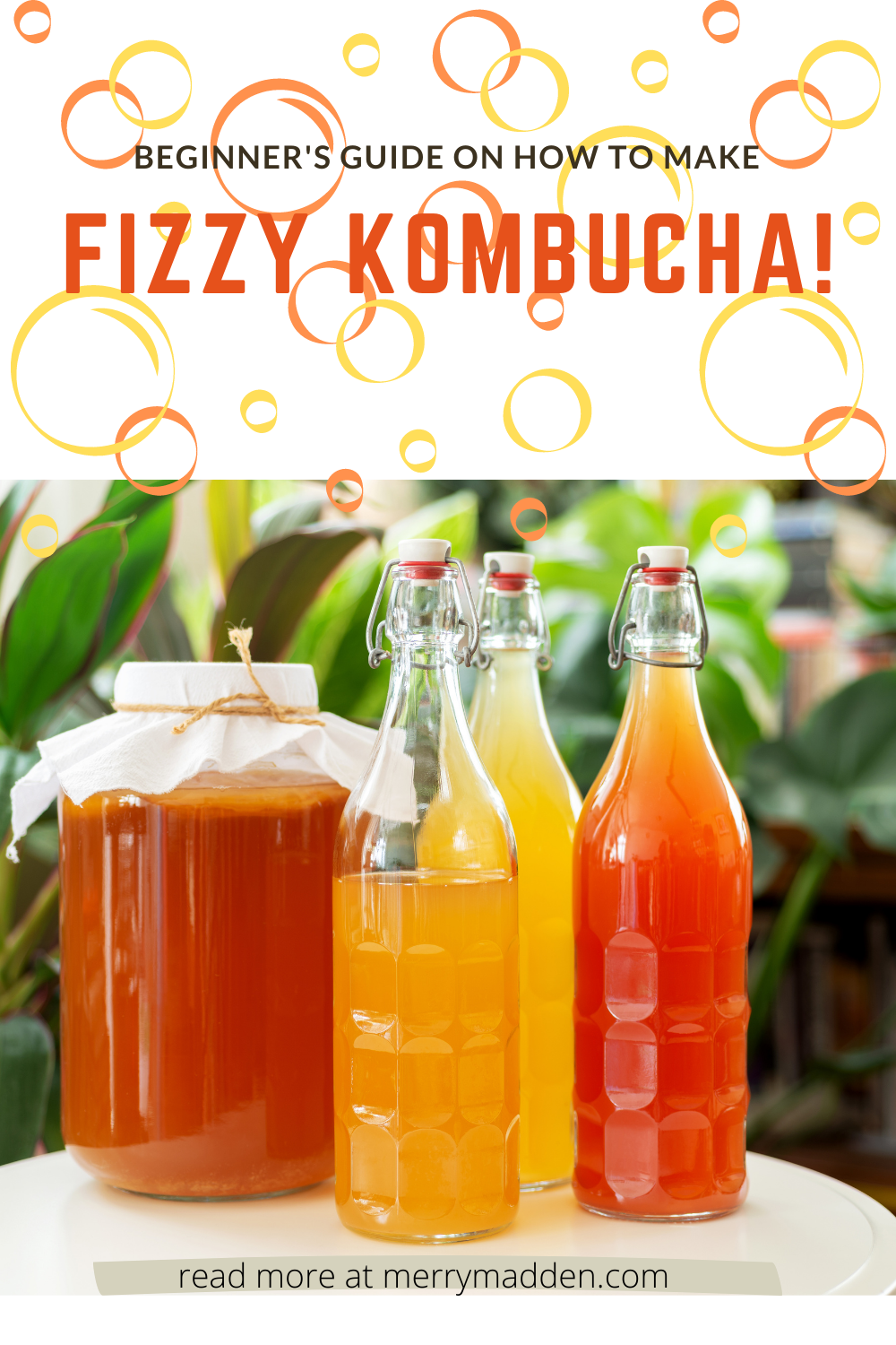 Guide To Making Fizzy Kombucha